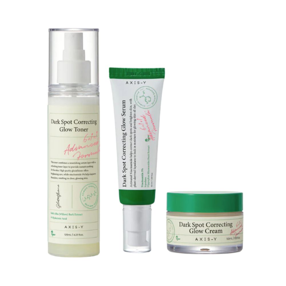 Dark Spot Correcting Glow Perfecting Trio | Axis-Y Set | Hbytala